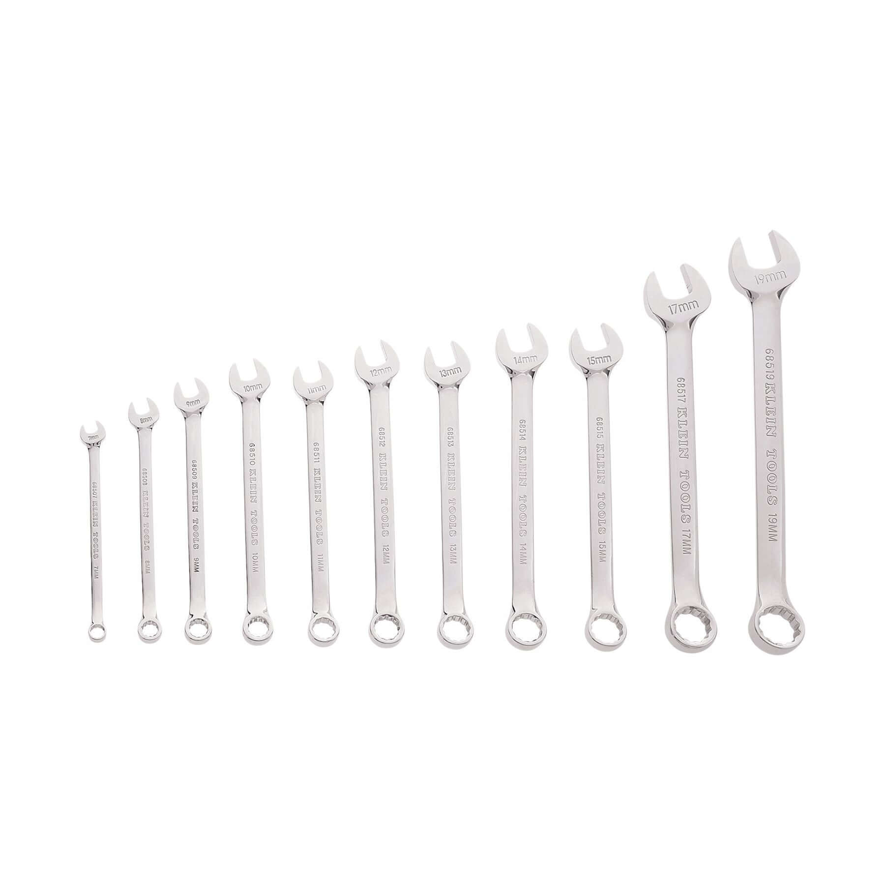 Llave mixta 7 - 19mm 11 piezas Klein Tools 68502 | SUMICALI