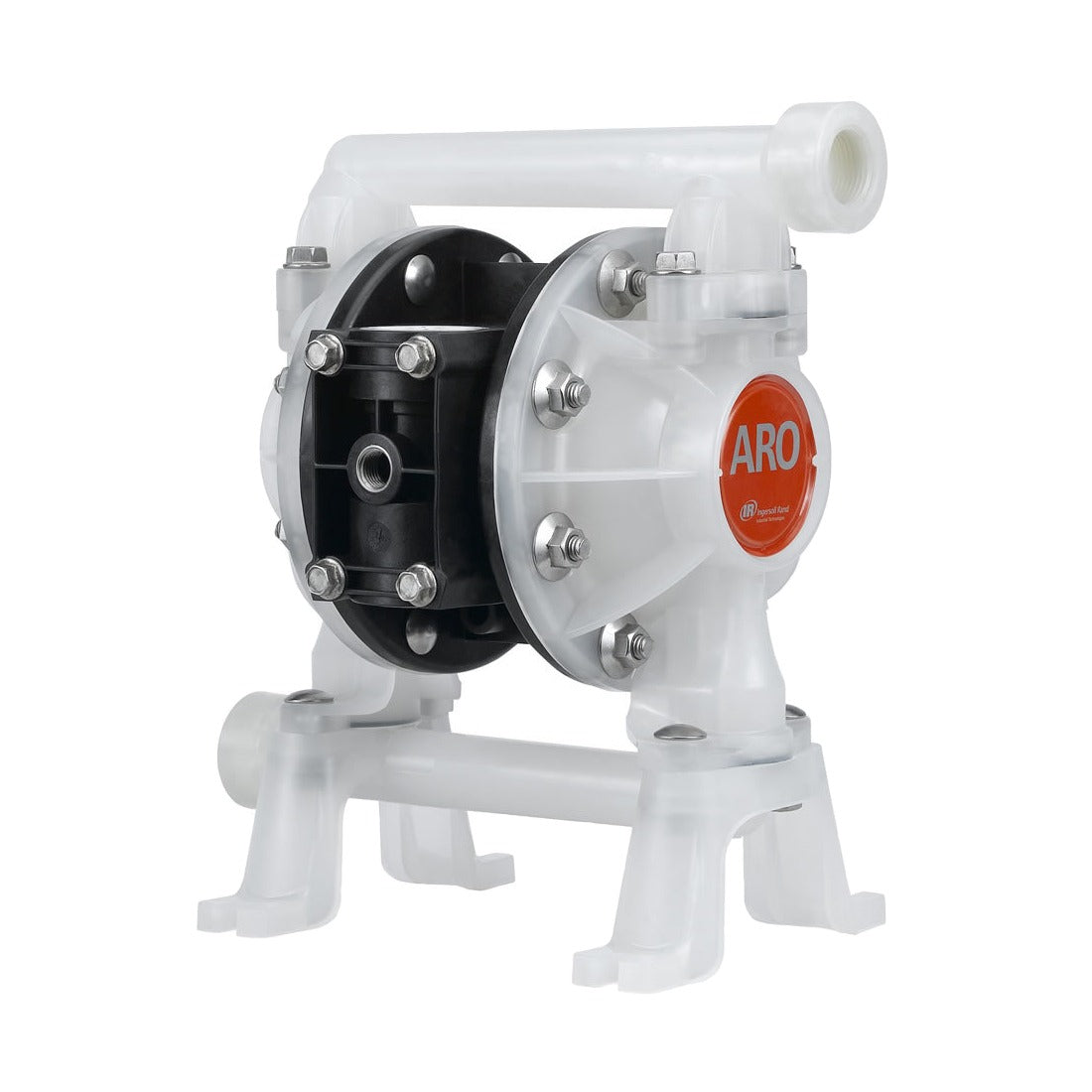 Bomba de diafragma 1/2" polipropileno santopreno ARO PD05P-ARS-PAA-B ...