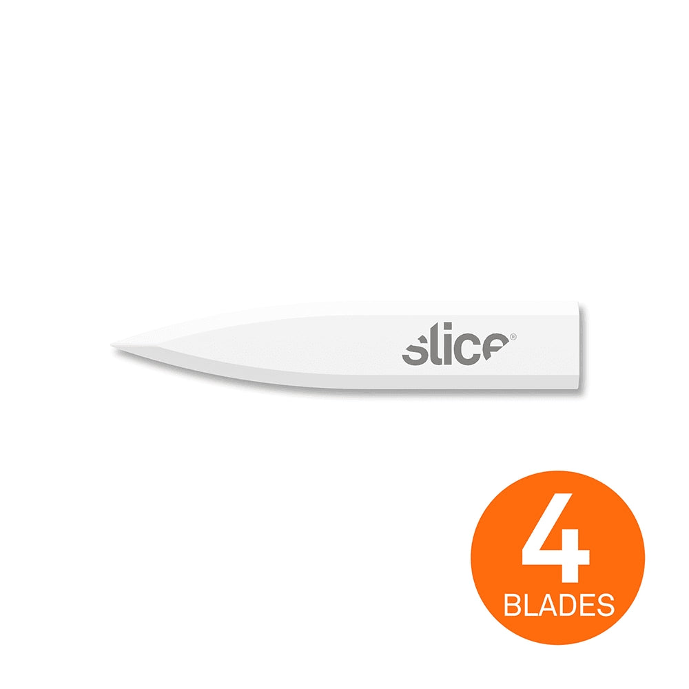 Cuchilla cerámica cortes esquinas 4 PZAS Slice 10532 | SUMICALI