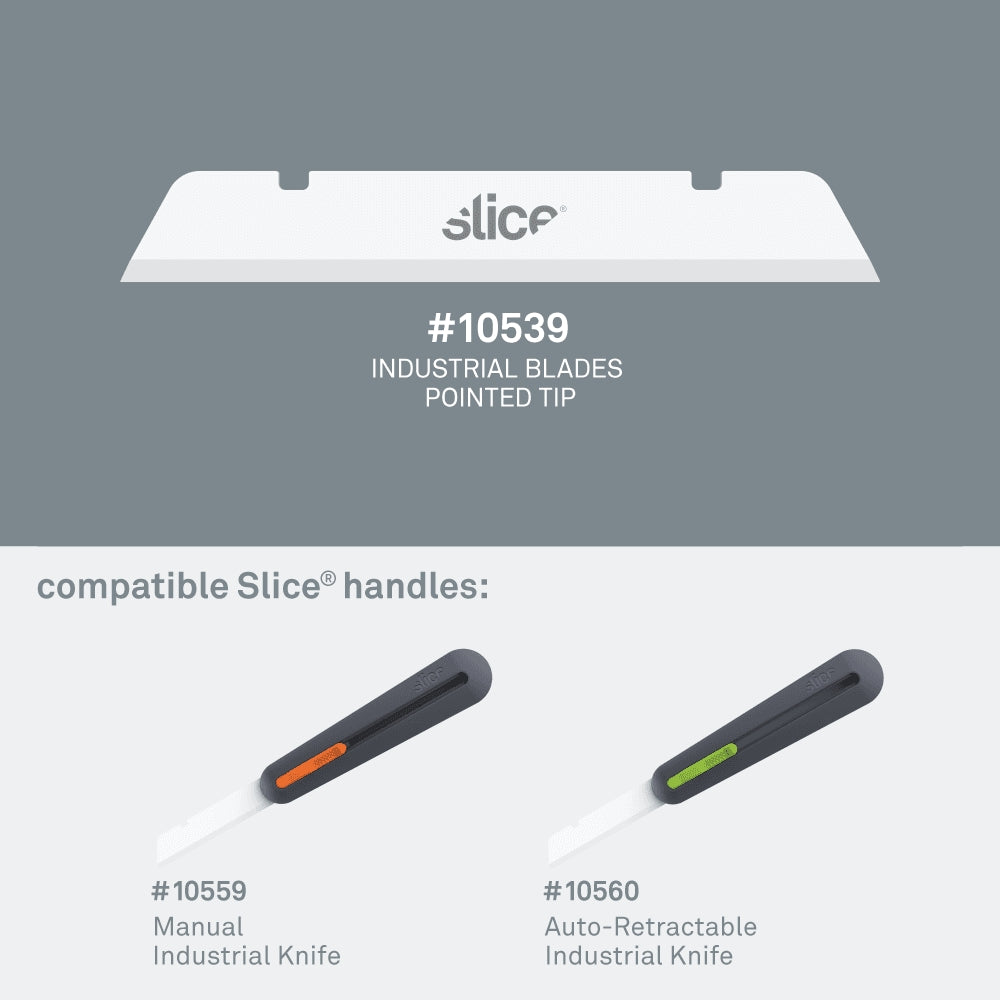 Cuchillas industriales (en punta) Slice 10539 | SUMICALI
